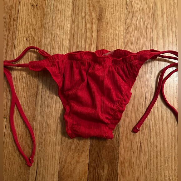 SHEIN | Swim | Shein Medium Red Bikini Bottoms | Poshmark